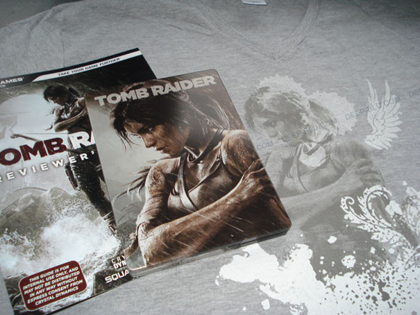 [Arrivage] Tomb Raider PS3, le press kit et le steelbook collector ...