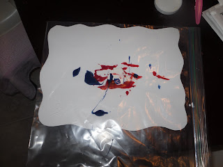 Paint and Prozac: Plastic Bag Painting!