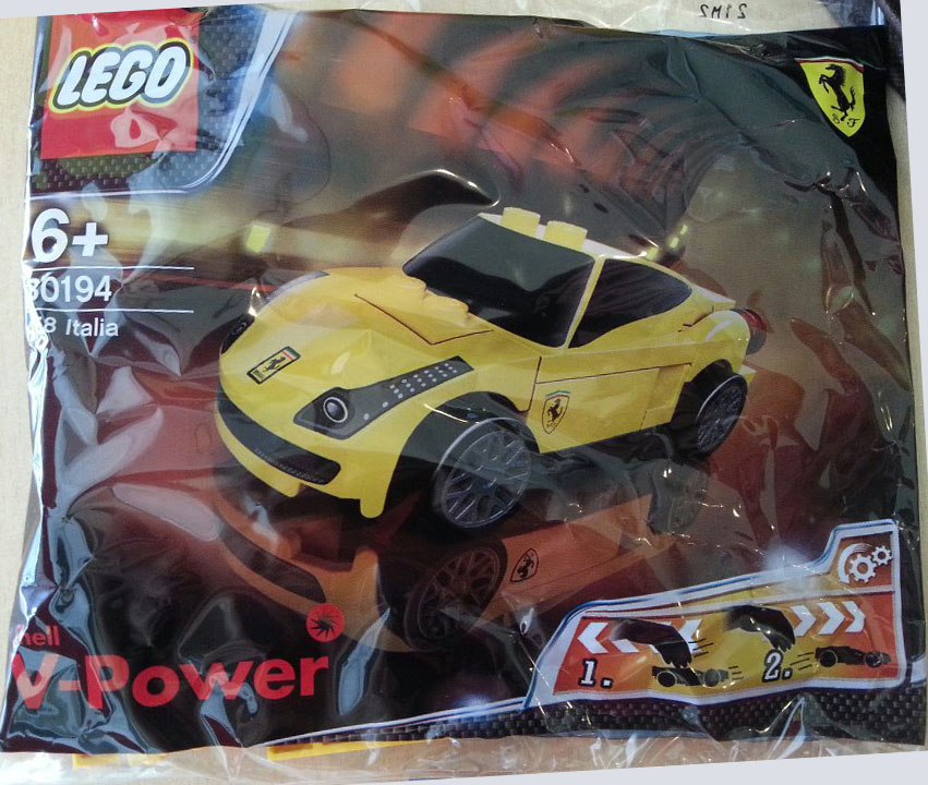 iToySecret: Lego Polybag Ferrari 458 Italia