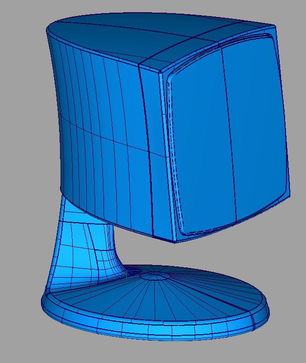 DIGITAL MODELING AND PROTOTYPYING: SPEAKER _USING_ALIAS STUDIO TOOLS