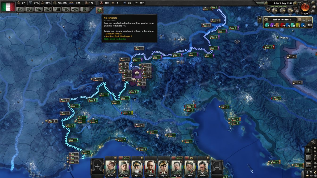 Italy - HOI4 - Italian Armour