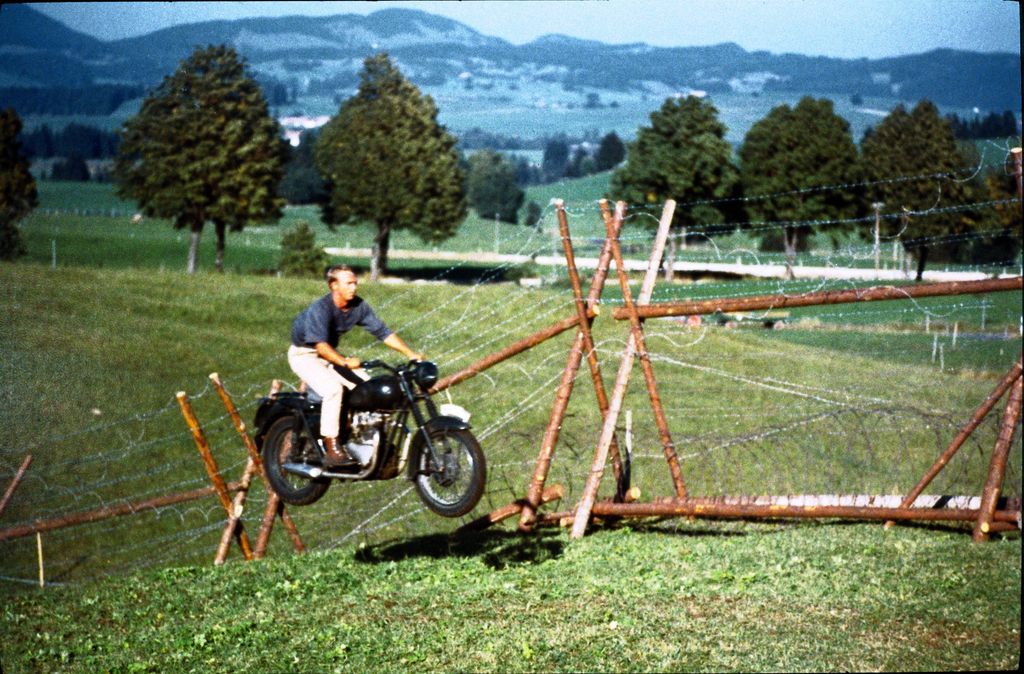 The Story Behind the Filming of Steve McQueen’s Dramatic Fence-Jump ...