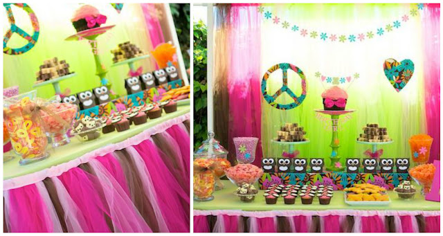 15 Ideas para decorar mesas de dulces con tul ~ Mimundomanual