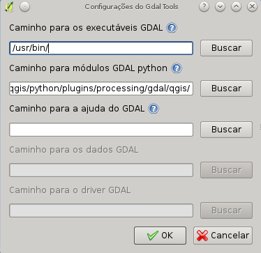 Tá na mão: Qgis GDAL