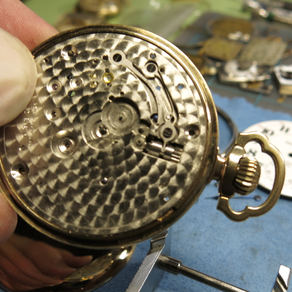 Vintage Hamilton Watch Restoration: 1913 Hamilton 972 Pocket Watch for ...