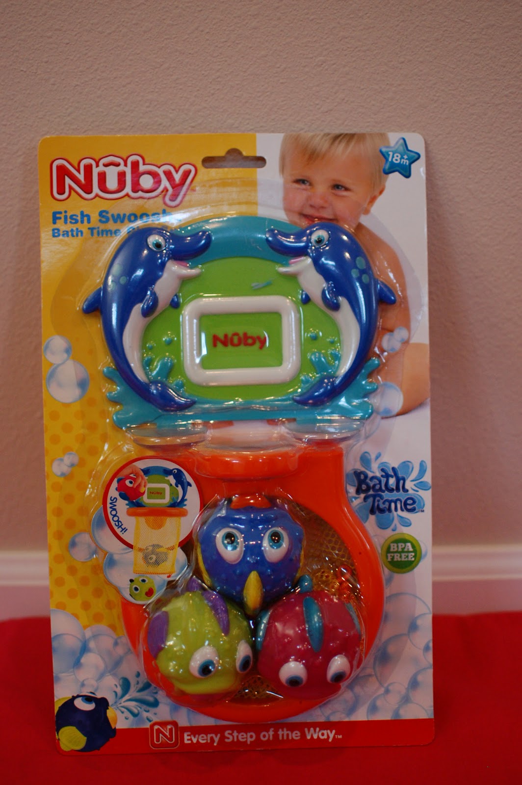 Ditslife: Nuby's Fish Swoosh Bath Toy Review