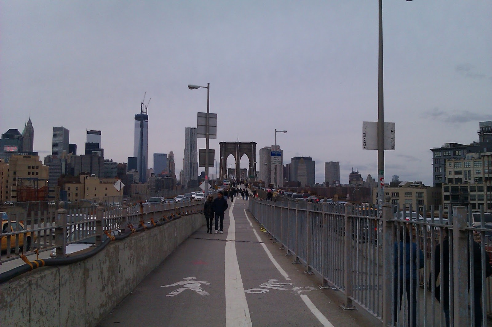 Travelin Bunny: Pedestrian Access on the Bridges of Lower Manhattan
