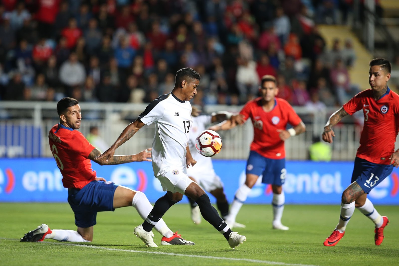 Partidos de la Roja: [16/11/2018] Chile-Costa Rica | 2:3