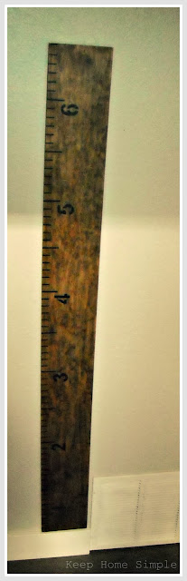 Keep Home Simple: Growth Chart