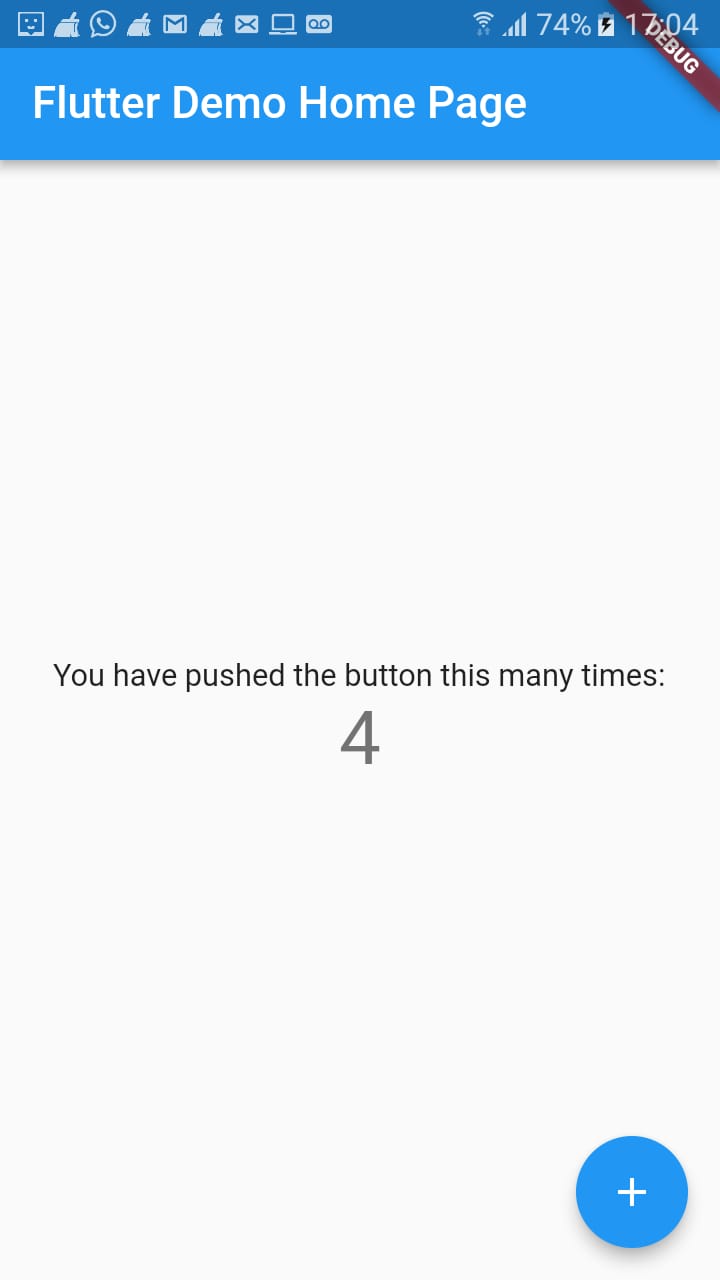 Curso Flutter | Aula 4 | Hello World em Flutter com Android Studio