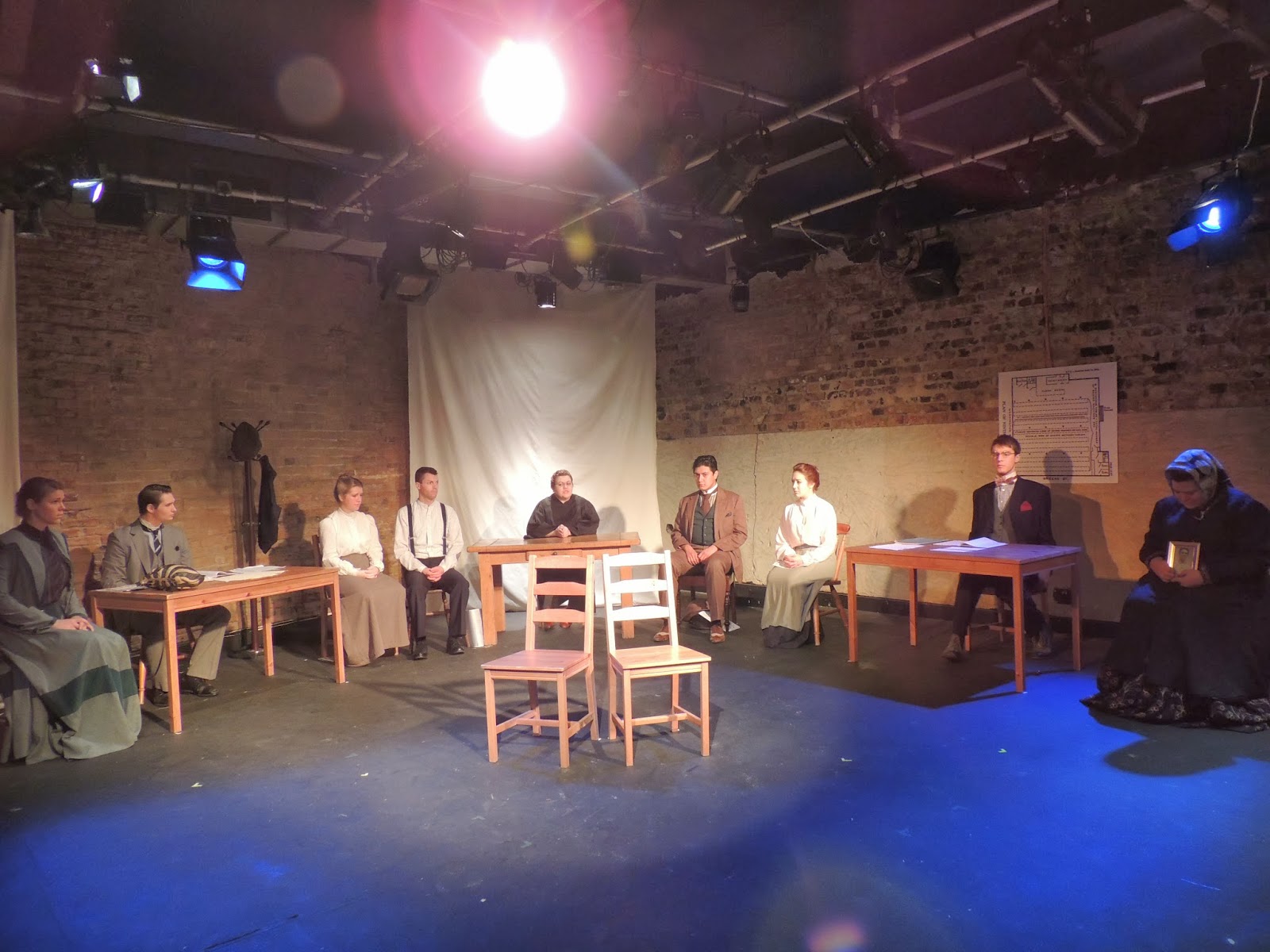 A Semester in London: THE TRIANGLE FACTORY FIRE PROJECT...TARA ARTS