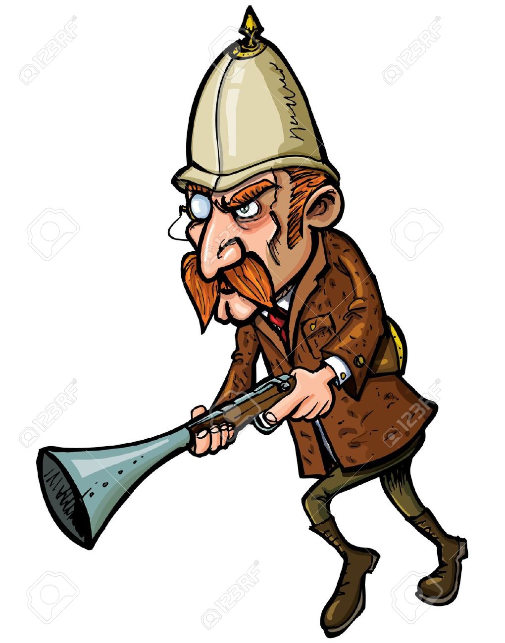 French Vocabulary Illustrated: tromblon