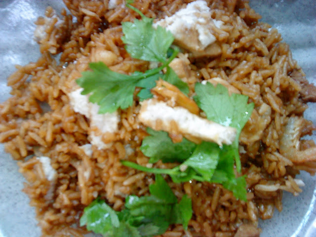 Cooking Pleasure: Family Style Yam Rice