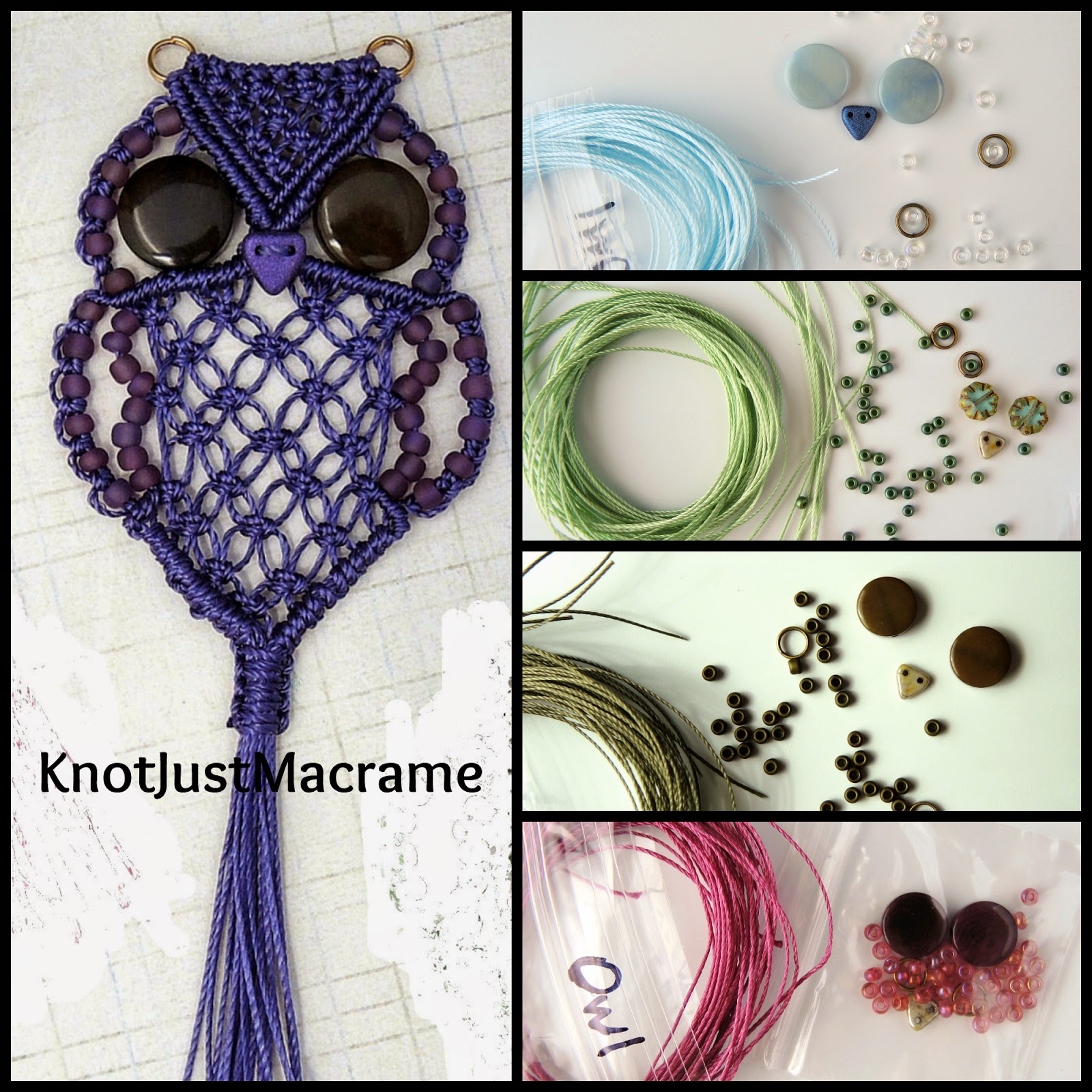 Knot Just Macrame by Sherri Stokey: Shop Update - Micro Macrame Kits