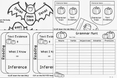 Collaboration Cuties: Halloween Interactive Notebook Activities to use ...
