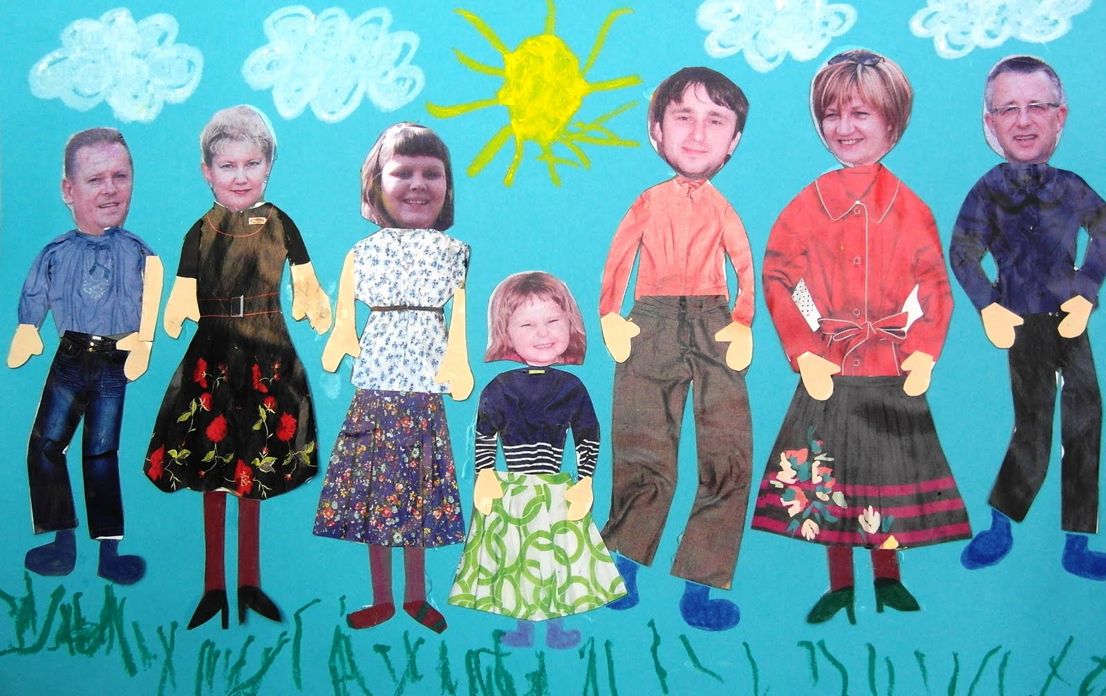 Nasza Dolina Tęczy: Papierowe pranie i rodzinny portret