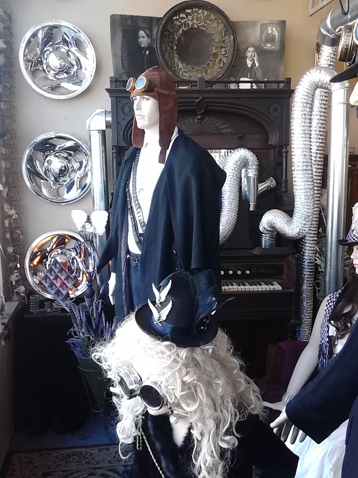 True Story Club: Steampunk Window Display: Legends & Lace In Florence ...