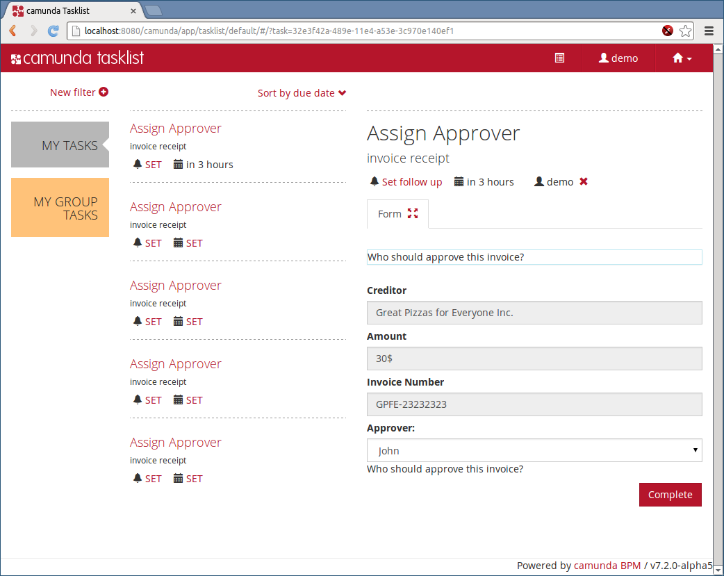 Seve Filter Tasks In Java Discussion And Questions Camunda Forum