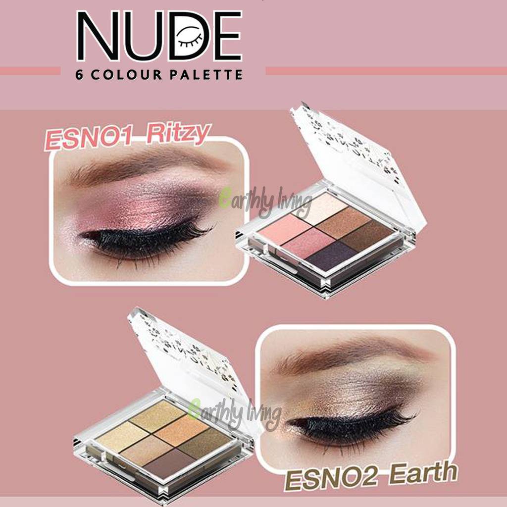 Your Cosmetics One Stop Center: IN2IT Nude 6 Colour Palette Review