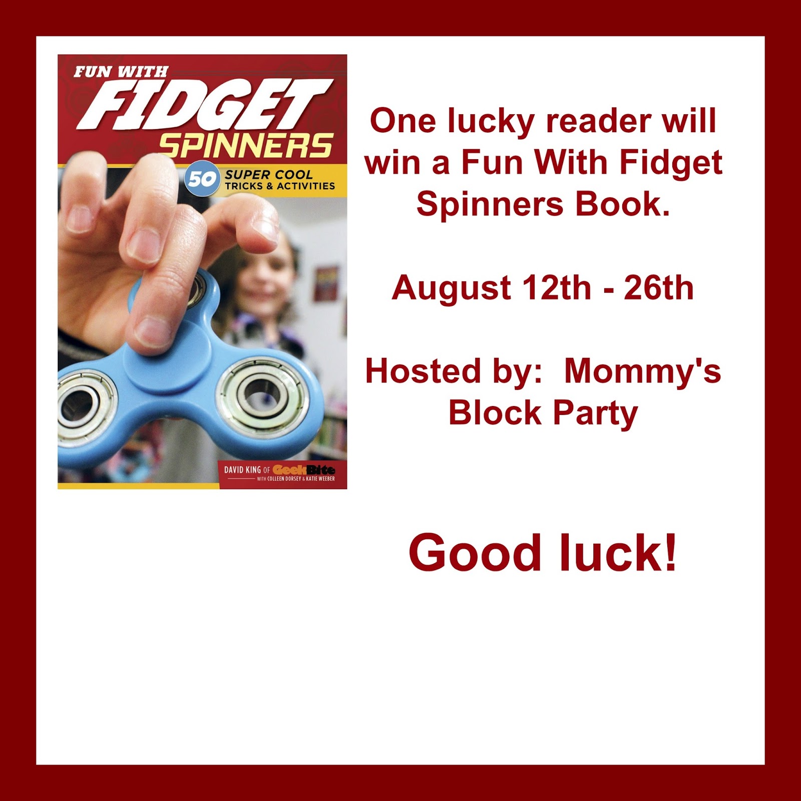 Fidget Spinner Fun For All Ages! #Review + #Giveaway #MBPBacktoSchool ...