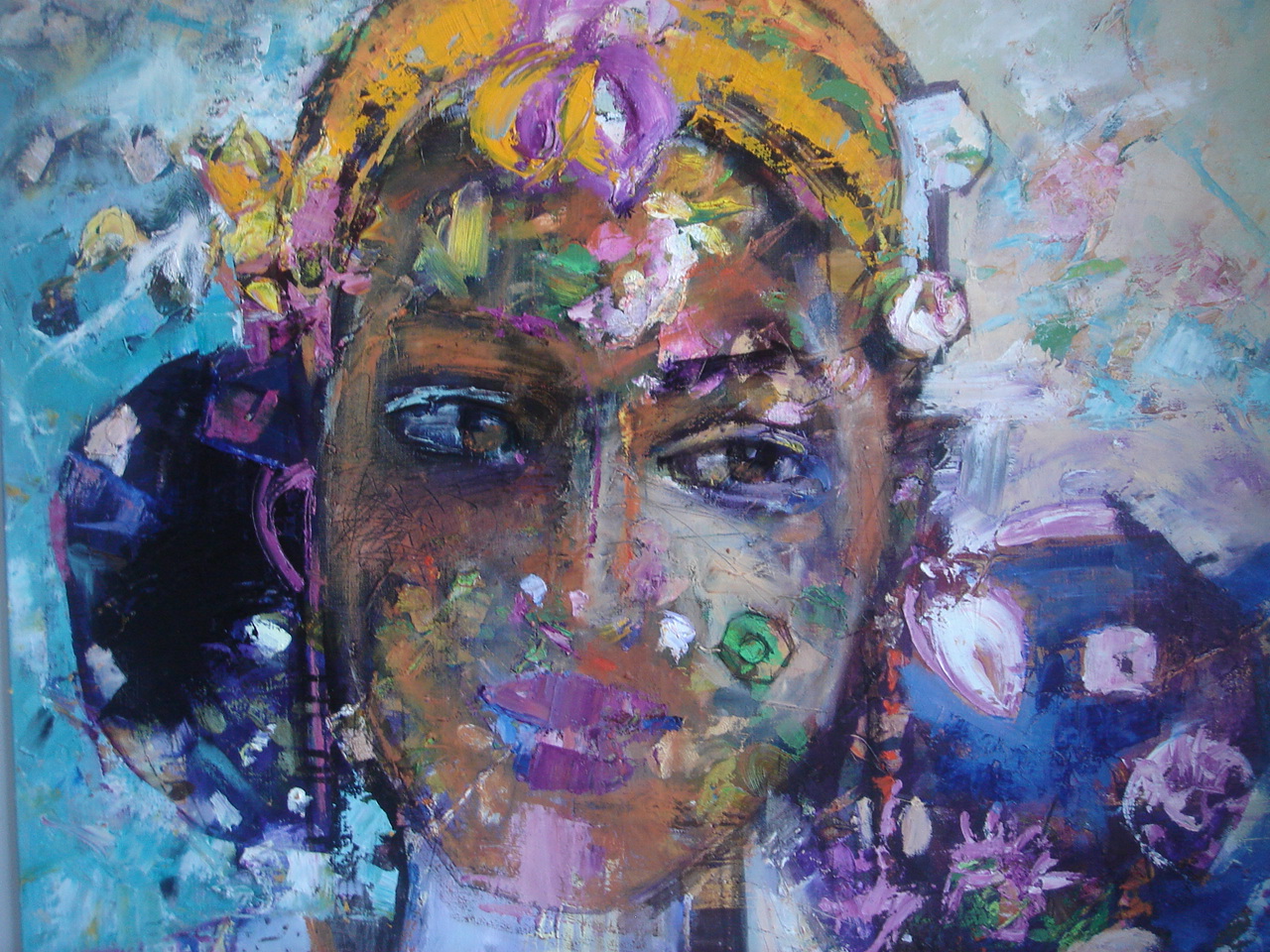 anna kostenko etnoart: Malarstwo Anny Kostenko w Centrum Olimpijskim PKOl