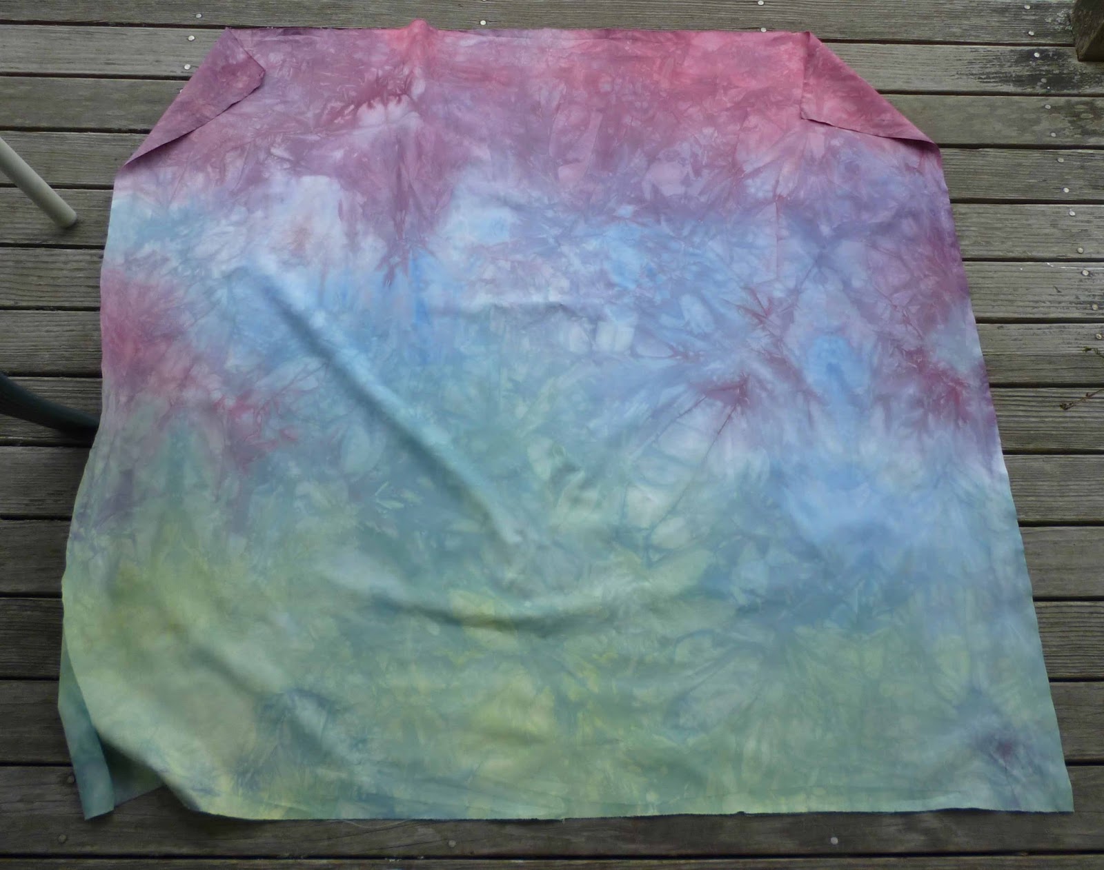 sew sew art: a dyeing project