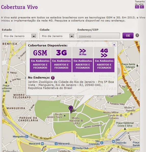 Fator Conhecimento: Mapas de cobertura 4.5G/4G/3G das principais ...