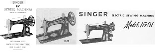 Singers and Featherweights: Singer 15 als trapnaaimachine.