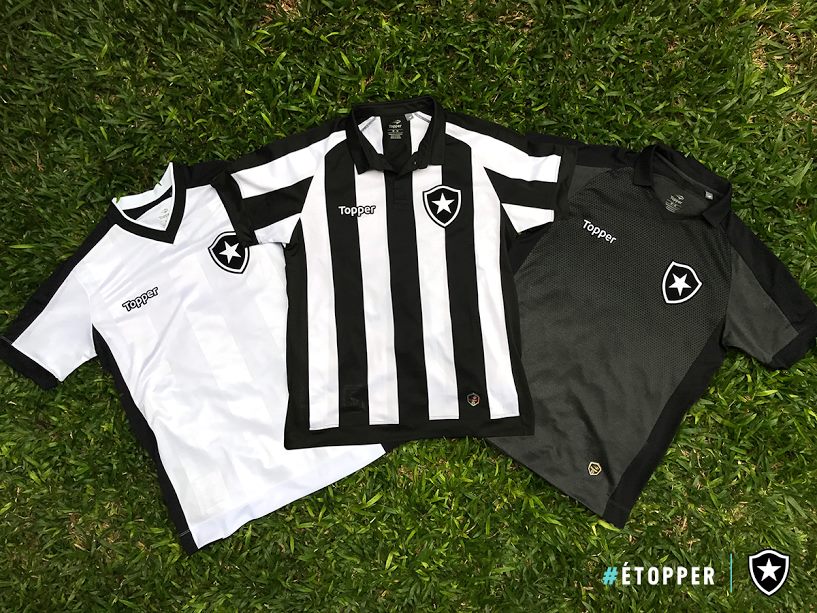 Botafogo 17-18 Home, Away and Third Kits Released - Footy Headlines