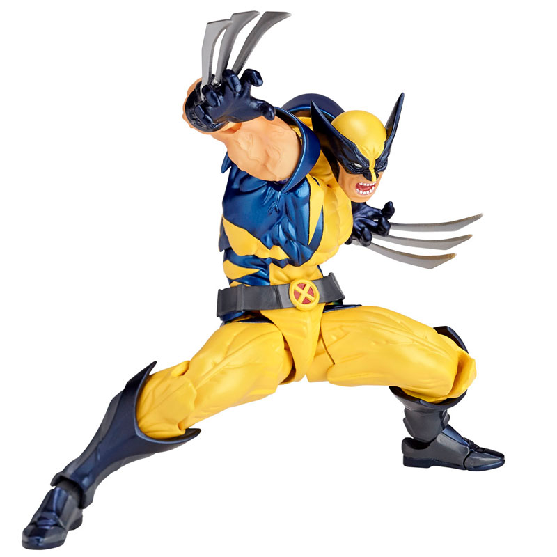 toyhaven: Kaiyodo Revoltech Wolverine 6-inch tall action figure with X ...