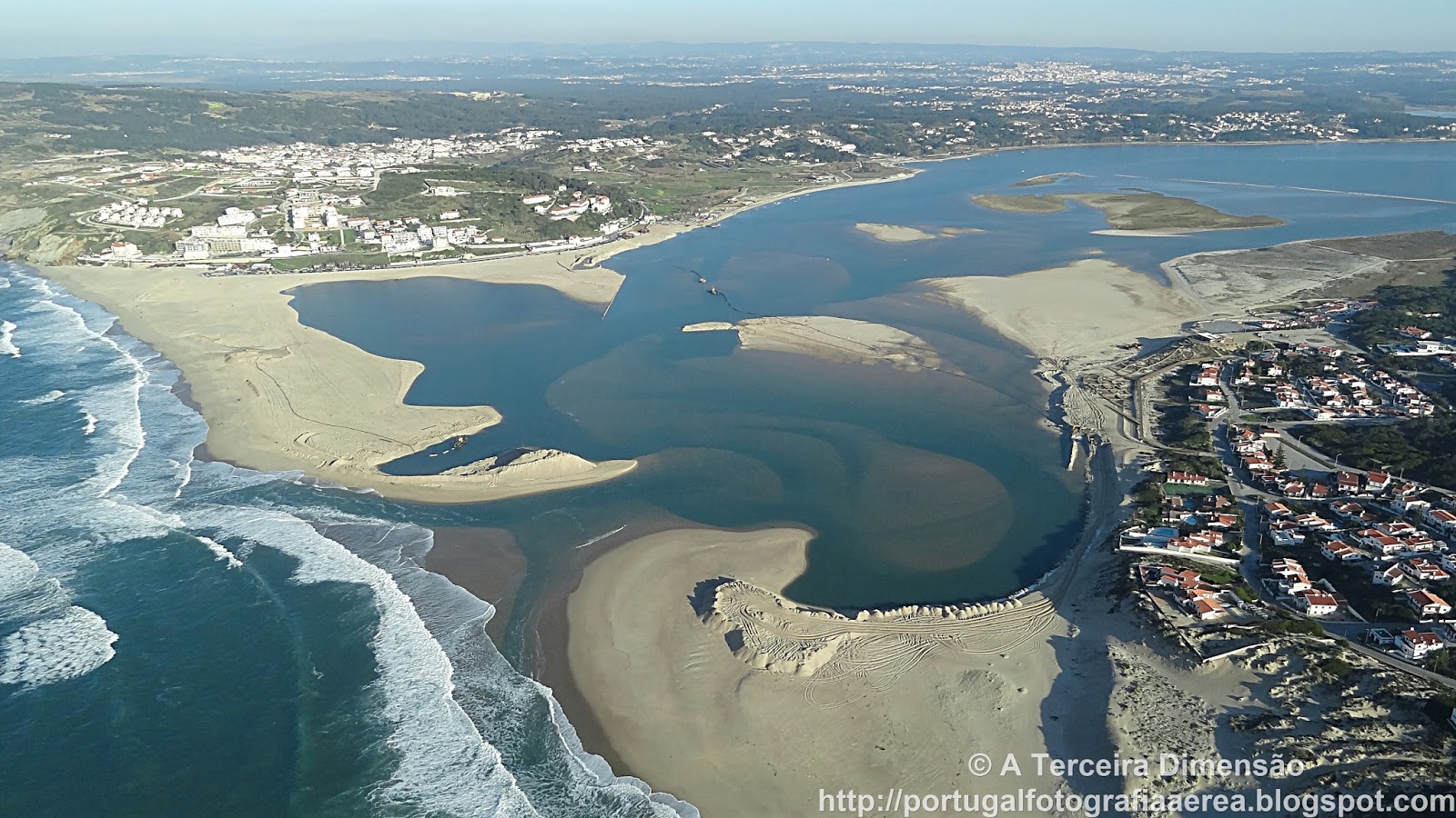 A Terceira Dimensão: Lagoa de Óbidos - Praia da Foz do Arelho