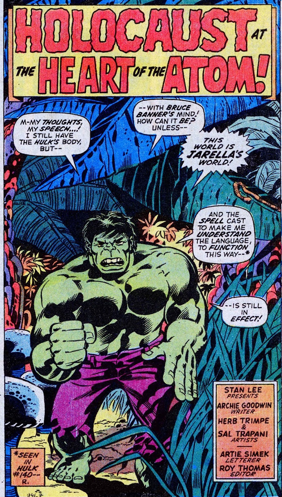 Barry's Pearls of Comic Book Wisdom: Harlan Ellison: His Marvel Age of ...