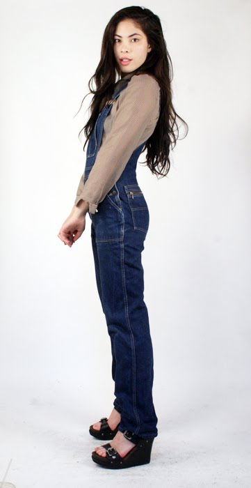 Girls Wearing Denim Overalls: From Flickr Group - 'The Overalls Project'