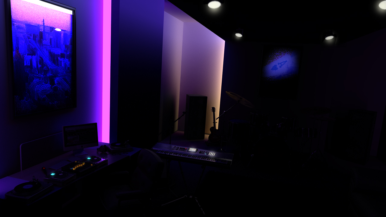 Jonathan Kaplan: 3d Architectural/ Interior Visualization- Purple ...