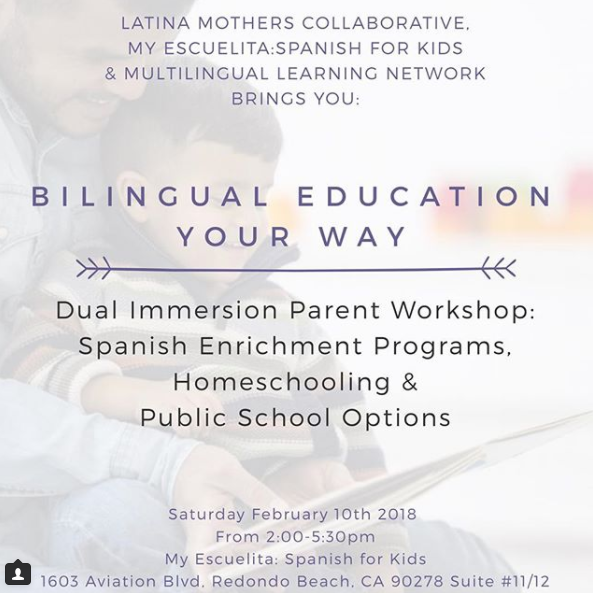 Mommy Maestra: Dual Immersion Parent Workshop