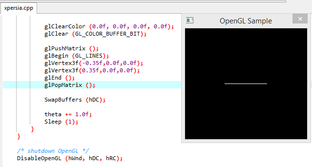 HOW TO MAKE : VERTICAL, HORIZONTAL & DIAGONAL LINE ON DEV C++ BY OPENGL ...