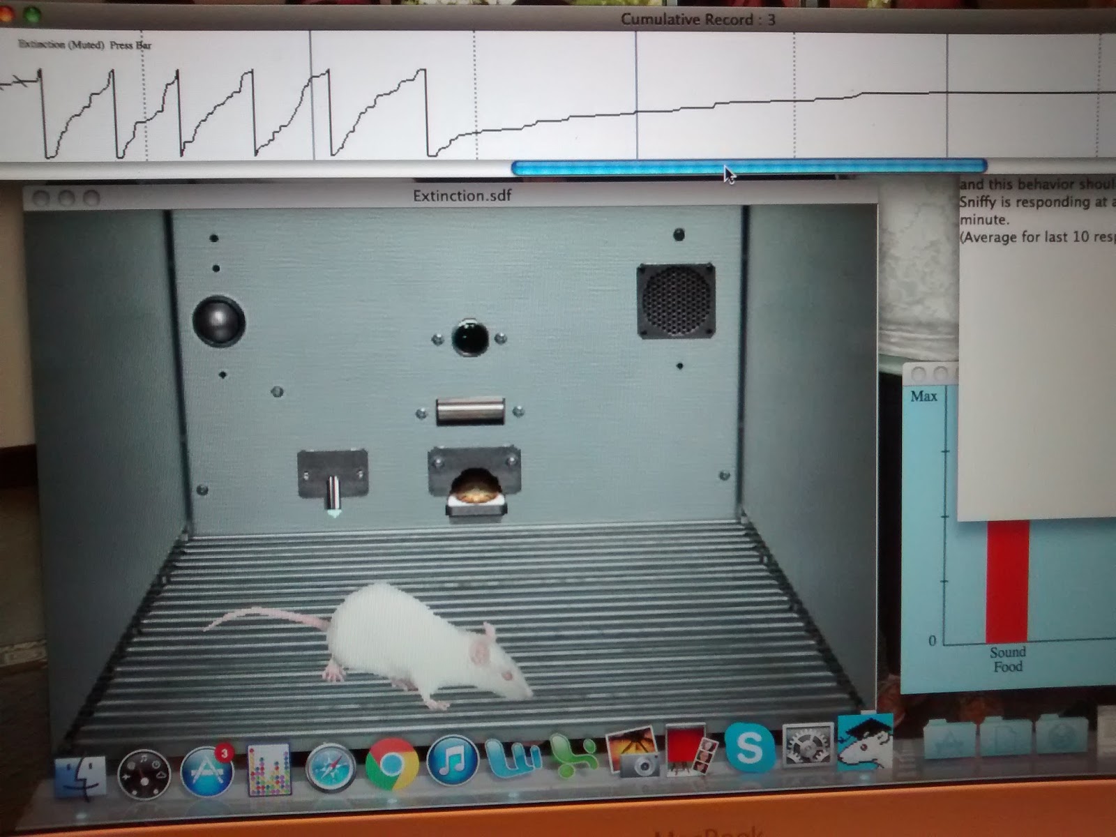 Jessica's Psychology of Learning blog: Sniffy's Schedules of ...