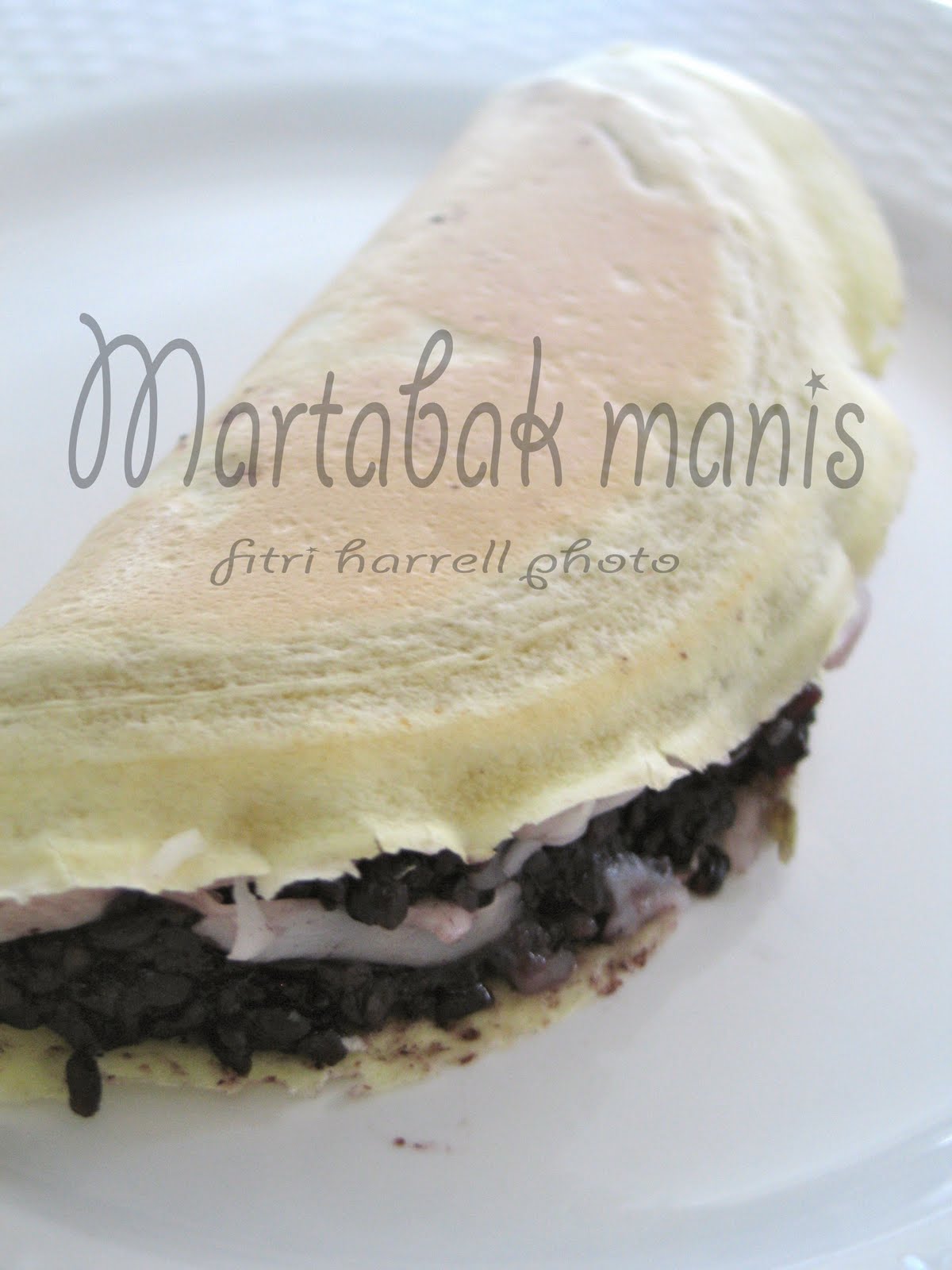 fla-kitchen: Black Rice Pancake-Martabak Ketan Hitam
