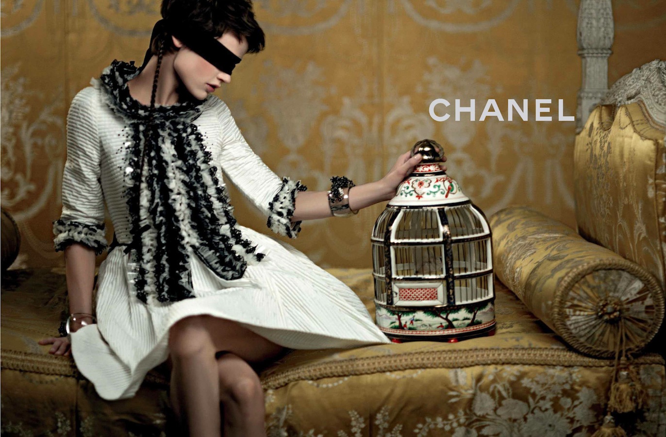Ad Campaign: Chanel Resort 2013: Saskia de Brauw & Cara Delevingne by ...