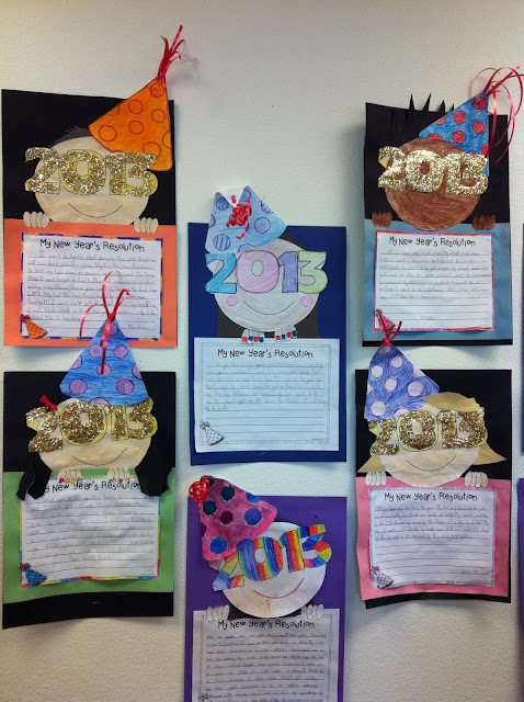 A Teacher's Bag of Tricks: New Year Resolution Craft...
