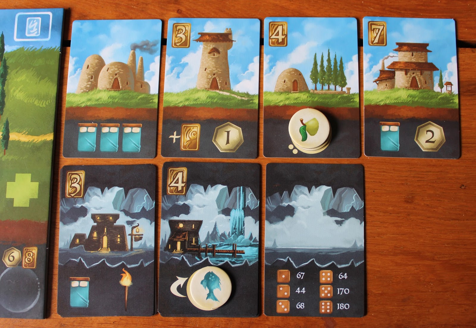 Random Nerdery: Cardboard - Above and Below board game review
