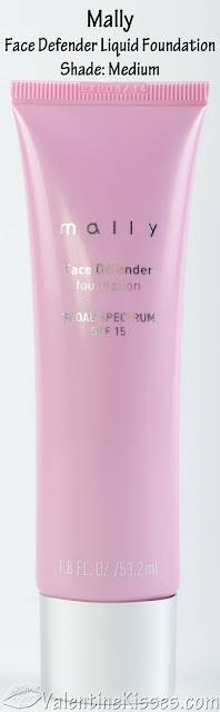 Valentine Kisses: Mally Face Defender Liquid Foundation in Medium ...