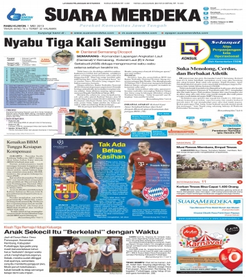 ALL IN 1 UPDATE KORAN.MAJALAH. DLL: KORAN HARIAN SUARA MERDEKA EDISI ...