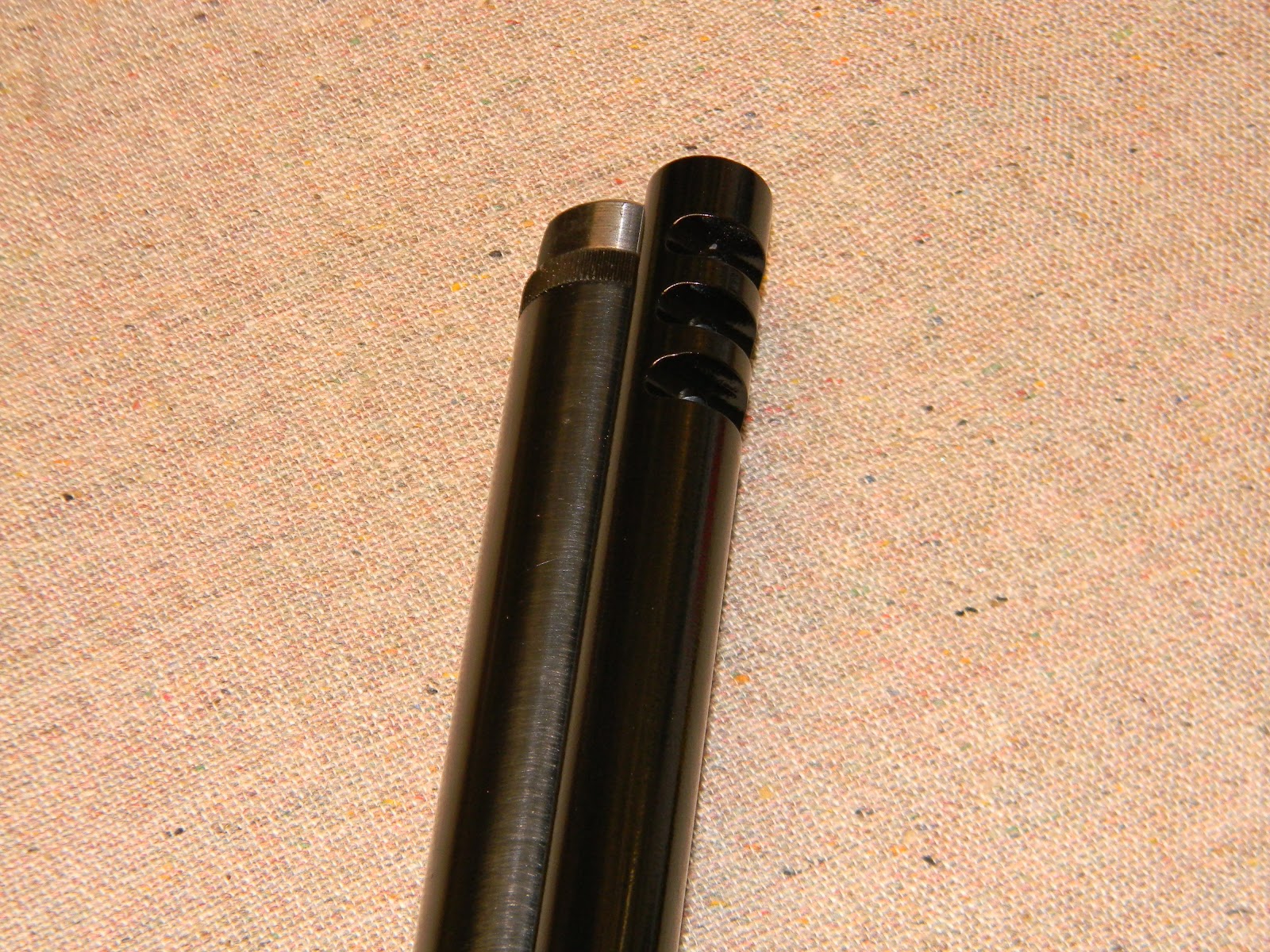 Another Airgun Blog: Muzzle Brake for a Crosman 600 -- Part 2 Final