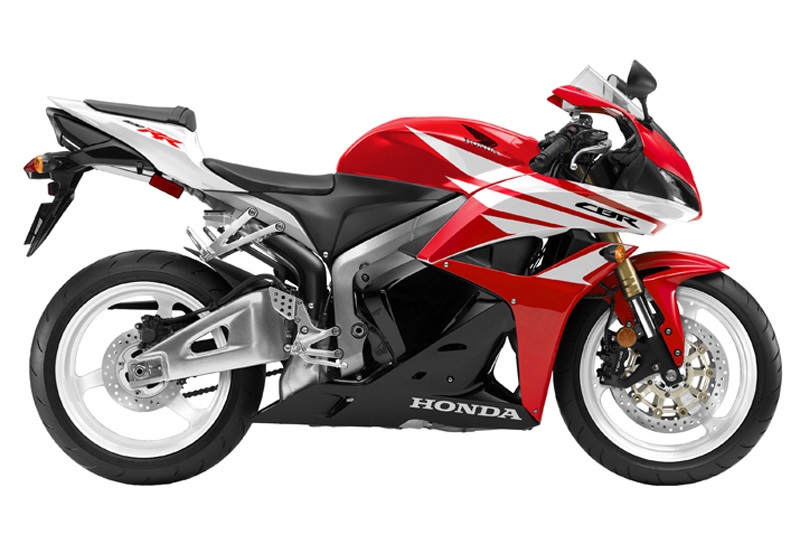 2012 Honda CBR600RR Black and Red Color