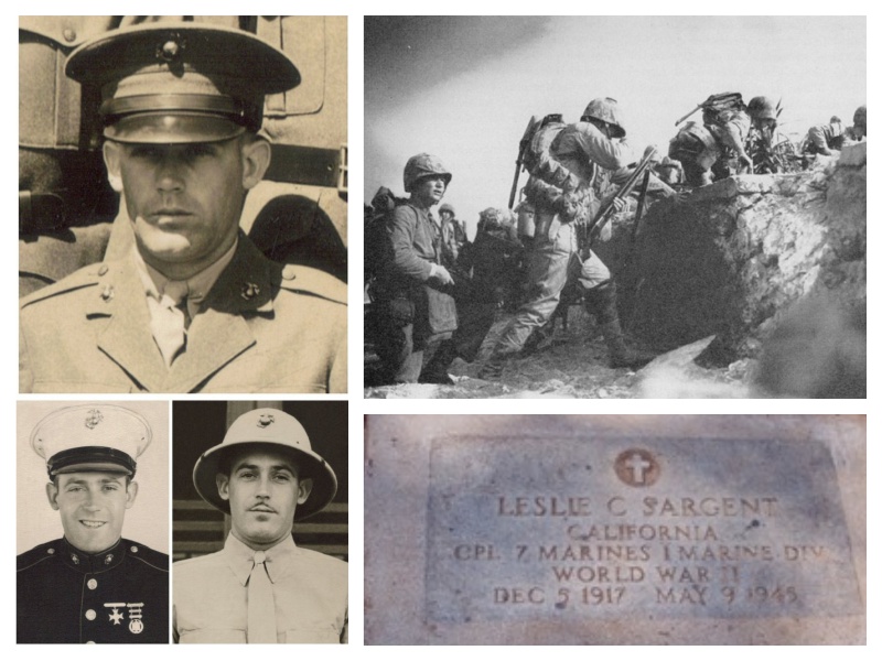 WW2 Fallen 100: WW2 Fallen - 1st Marine Division's Leslie Sargent, from ...