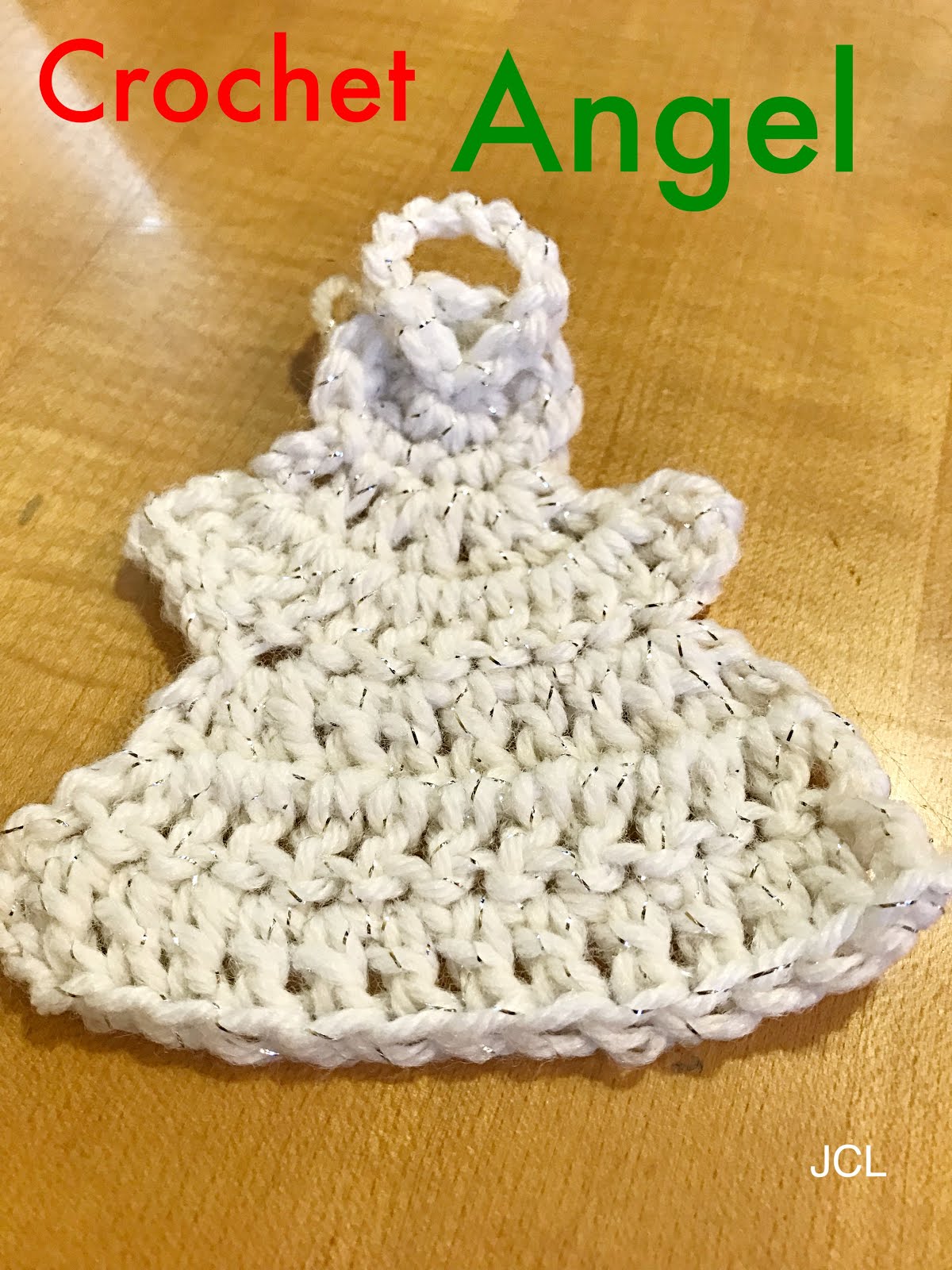 Crochet Angel Ornament | Julie's Creative Lifestyle