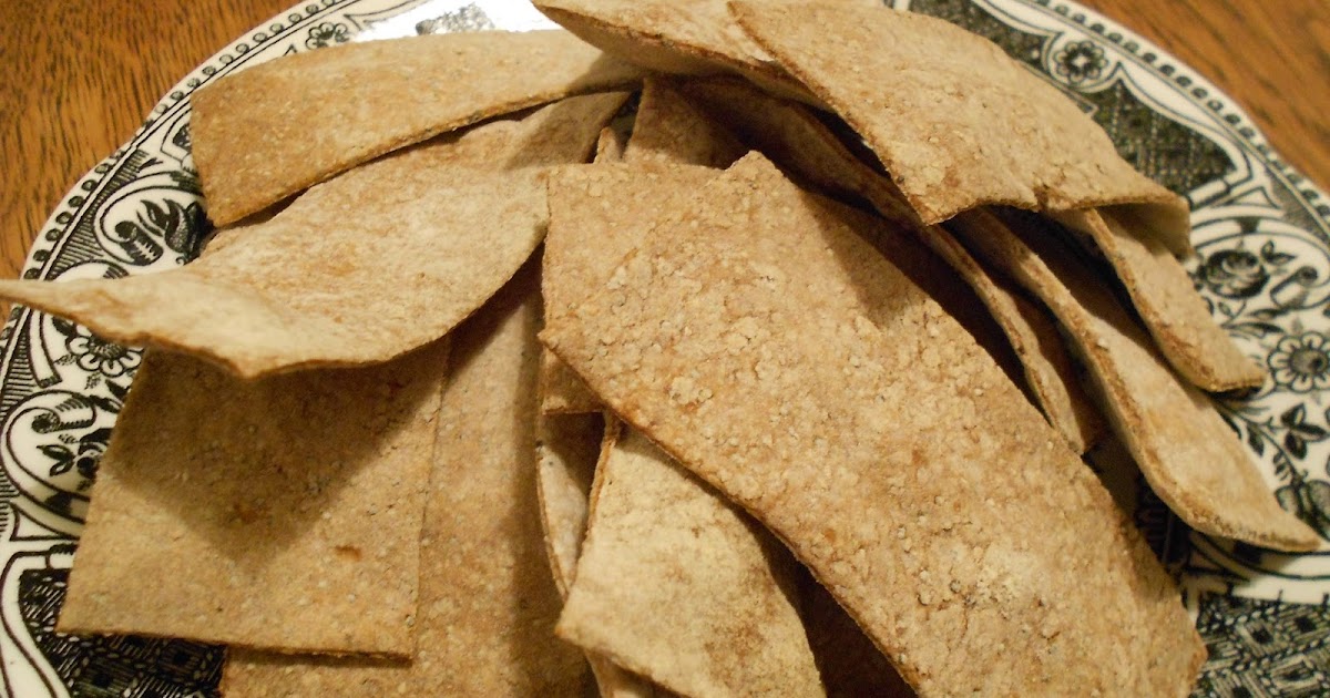 Little Nibbly Things: Dark Rye Crackers