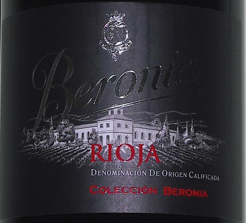 Beronia Tempranillo Elaboración Especial 2009, de Bodegas Beronia.