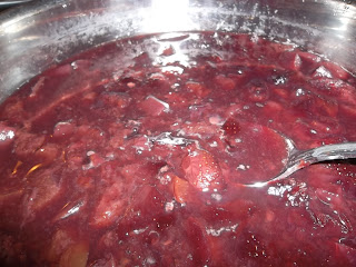 Live it well: Chocolate Bread Pudding with Fruit compote